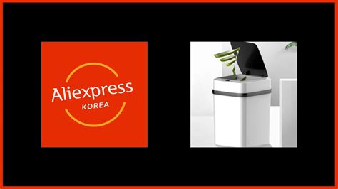 발로 차면 열리는 스마트 쓰레기통 알리익스프레스 Youtube