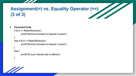 Unit3aifelseswitch And A If Else Statment Example Ppt