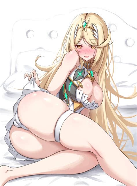 Mythra Xenoblade Chronicles And More Drawn By Okazu Danbooru