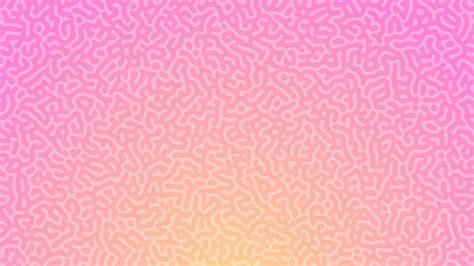 Pink Turing Reaction Gradient Background Abstract Diffusion Pattern With Chaotic Shapes Vector