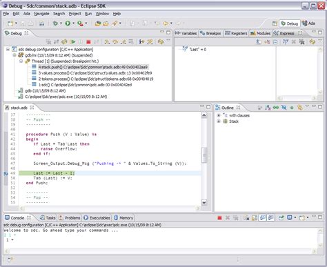 9 Debugging GNATbench For Eclipse User S Guide 26 0 20250213 W Documentation