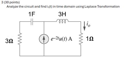 Solved 30 ﻿pointsfind The Transfer Function Hsv0vs ﻿for