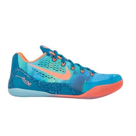 Nike Kobe 9 Eybl Peach Jam Blue Editorialist