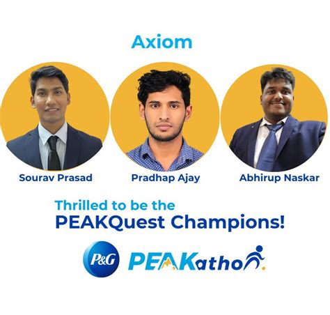 Sourav Prasad On Linkedin Peakathon Pgindia