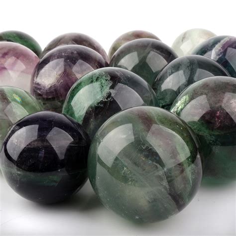 Rainbow Fluorite Sphere Tina Crystals