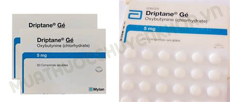 Thuốc Driptane 5mg Oxybutynine