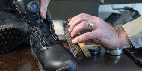 How To Polish Police Boots Military Tactical And Combat Boot Shine