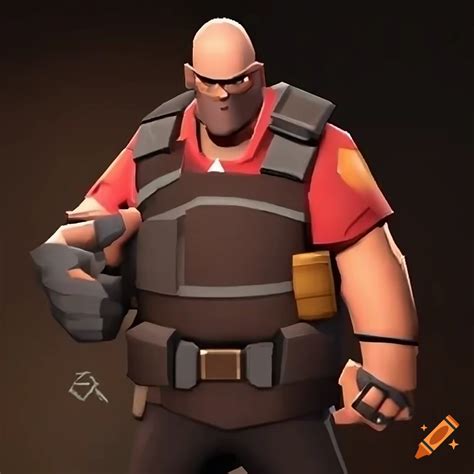 Team Fortress 2 Heavy Character On Craiyon