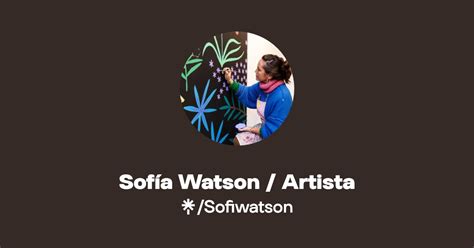 Sofía Watson Artista Instagram Linktree