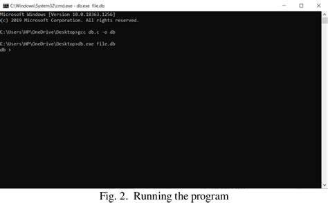 Table 1 From Implementation Of B Tree Based Database Using C Programming Language Semantic Scholar
