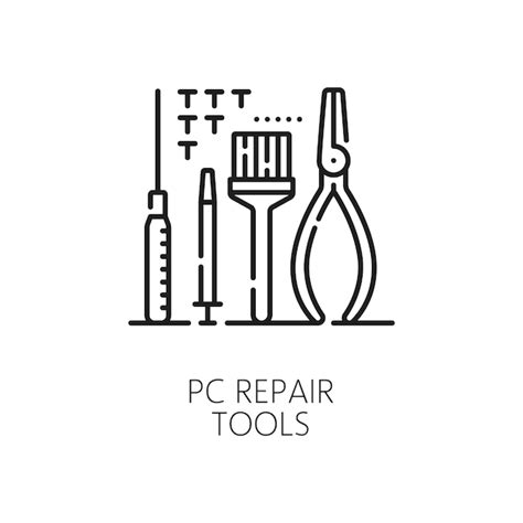 Premium Vector Electronics Industry Computer Hardware Line Icon