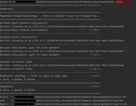How To Run All The Tests From The Folder In Robot Framework Qa Automation Expert
