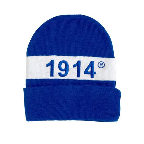 Phi Beta Sigma® Embroidered Beanie Black Greek Life Llc