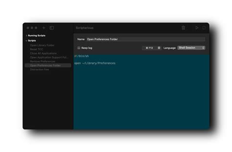 Scriptarious Basic Macos App To Create Edit And Launch Shell Scripts