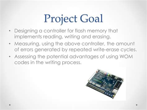 Ppt Fpga System For Flash Memory Final Presentation Powerpoint