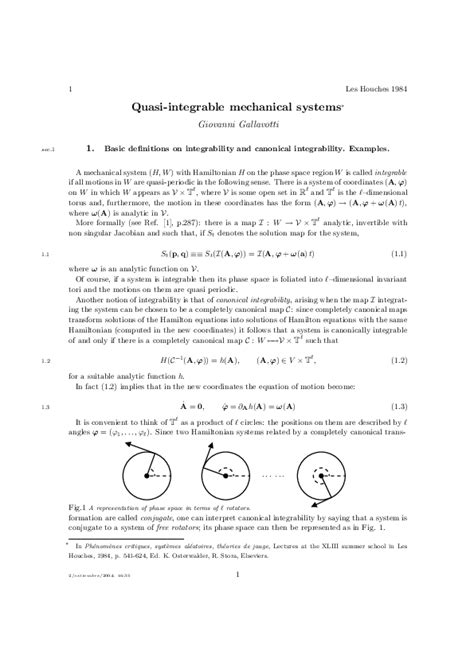 Pdf Smooth Prime Integrals For Quasi Integrable Hamiltonian Systems Luigi Chierchia