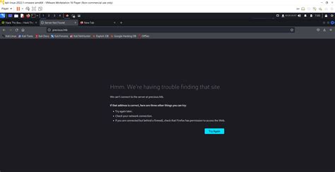 Machine Learning We Cant Connect To The Server At Precioushtb Hackthebox Stack Overflow