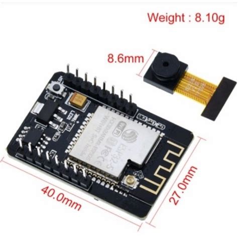 Esp32 Cam Module Camera Ov2640 2mp Esp32 S Wifi Luetooth 40 32bit