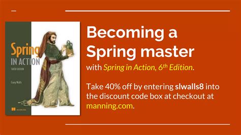 Spring In Action Sixth Edition PPSX Computing Technology Computing