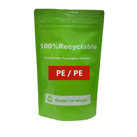 Recyclable Pouches 100 Recyclable High Barrier Mono Material Pe
