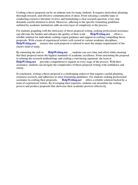 Ms Thesis Proposal Format Pdf Thesis Methodology