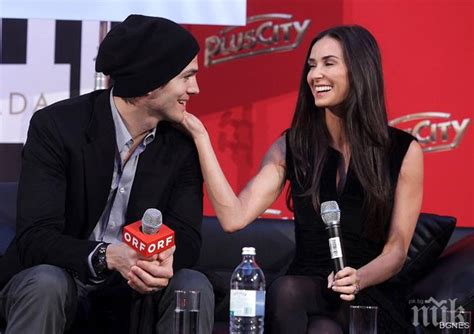 Деми Мур и дъщеря й били влюбени едновременно в Аштън Къчър