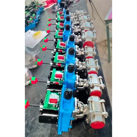 Dc Motor Valve Actuators Color Blue At Best Price In Pune Flowtork