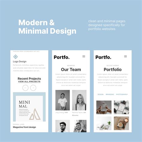 Portfo Free Bootstrap 5 Html Css Portfolio Website Template