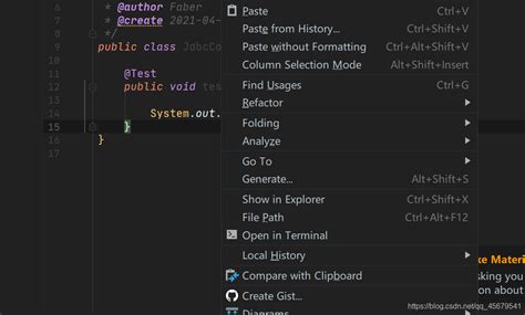 Idea中如何使用testidea Test Csdn博客
