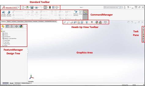 User Interface Basics In Solidworks