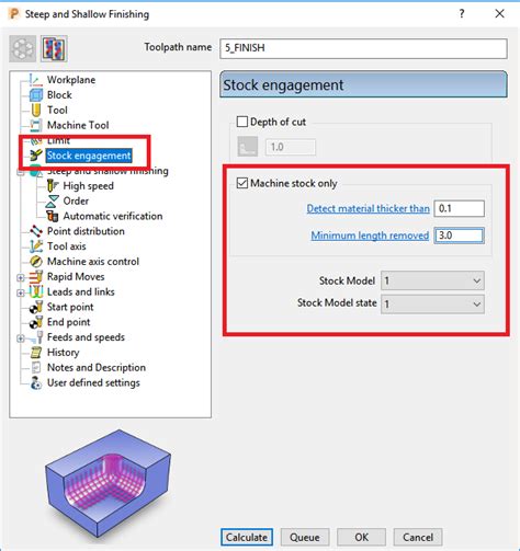 how to use a stock model for rest machining in powermill