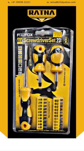 Precision Screwdriver Set Stainless Steel 4 Inch At ₹ 300set In