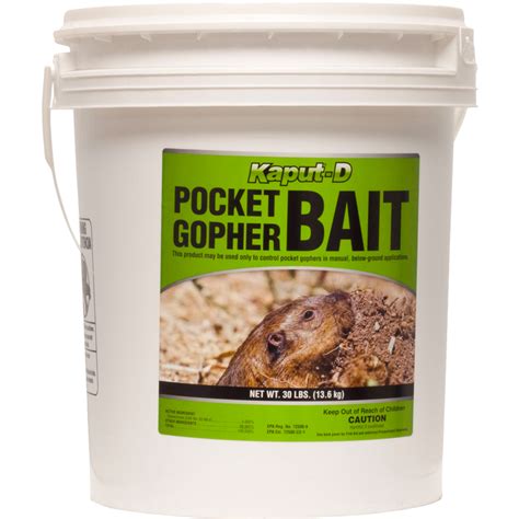 Kaput D Pocket Gopher Wheat Bait 30 Lb Meal Bait Pestweb By Veseris