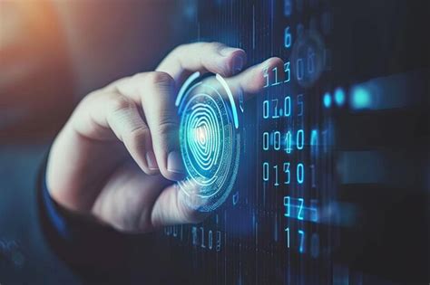 Premium Photo Fingerprint Scanner For Enhancing Cybersecurity Measures