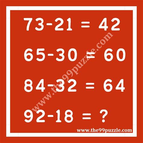 Simple Mind Twisting Math Puzzle With Answer Maths Puzzles Simple Minds Puzzles