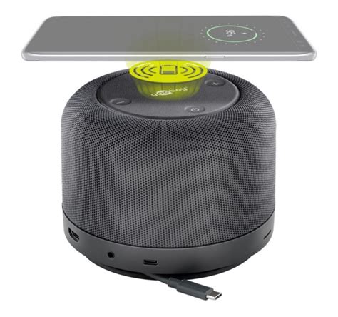 Goobay Usb C In Multiport Dock With Wireless Fast Charging Power Delivery W