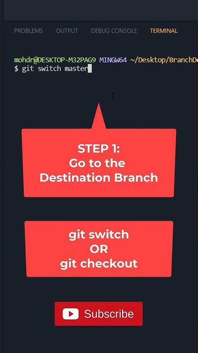 Merge Git Branches In 2 Steps Shorts Github Youtube