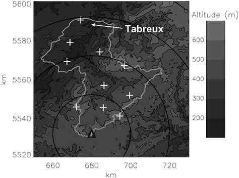 Ourthe Catchment Upstream Of Tabreux 1597 Km 2 With The Location Of