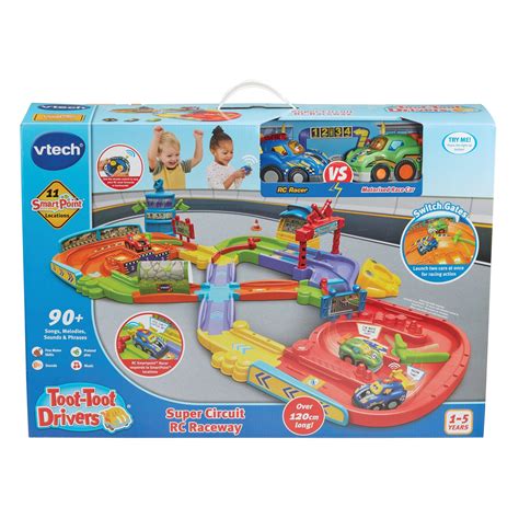 Vtech Toot Toot Driver Super Circuit Rc Raceway Toyworld Australia