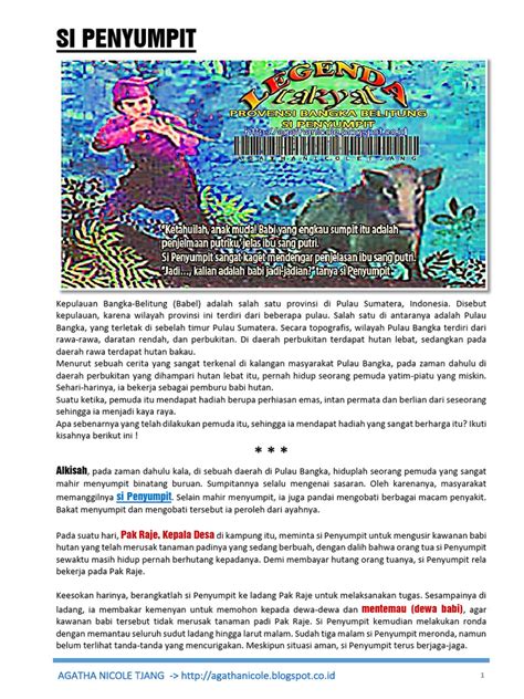 Si Penyumpit | PDF
