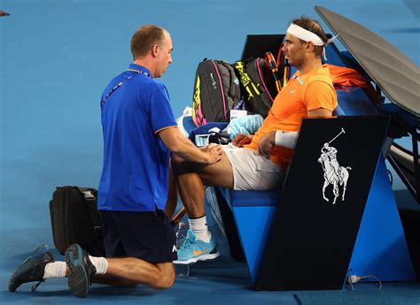 La lesión de Rafael Nadal en el Australian Open genera gran