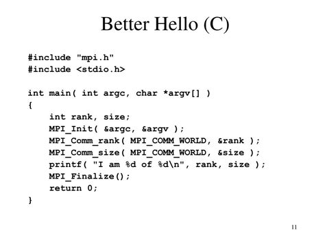 Ppt An Introduction To Mpi Parallel Programming With The Message Passing Interface Powerpoint