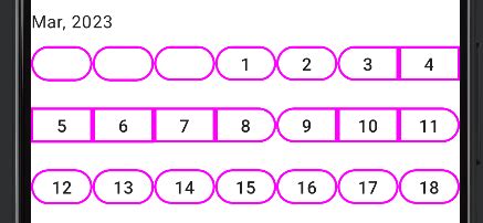 Android Jetpack Compose Partial Or Open Side Border Stack Overflow
