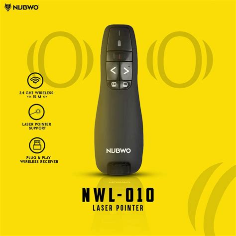 Nubwo Nwl010 Laser Pointer Wireless รีโมทพอยเตอร์ Shopee Thailand