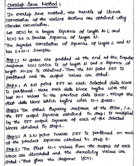 Discrete Fourier Transform Hand Written Notes