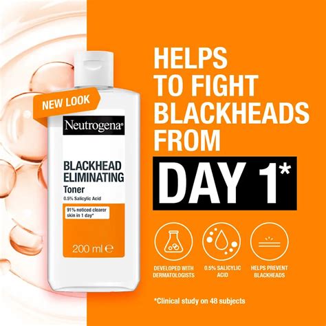 Neutrogena® Blackhead Eliminating 0 5 Salicylic Acid Cleansing Toner