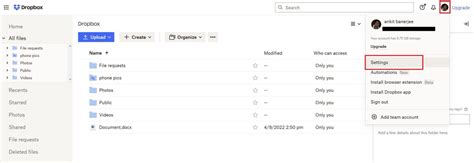 How To Delete Your Dropbox Account Android Authority