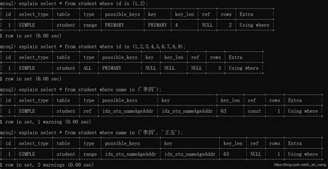 mysql索引失效的场景，什么情况下会造成mysql索引失效 索引什么时候会失效变成全表扫描 csdn博客