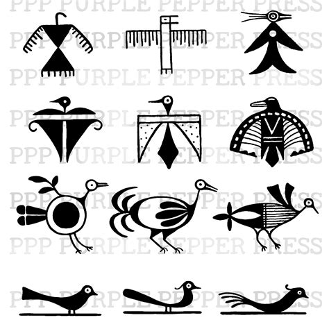 Native American Bird Symbol