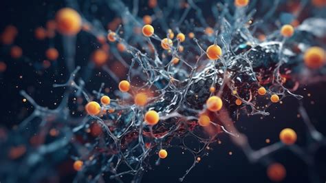 Premium Ai Image Abstract Scientific Background